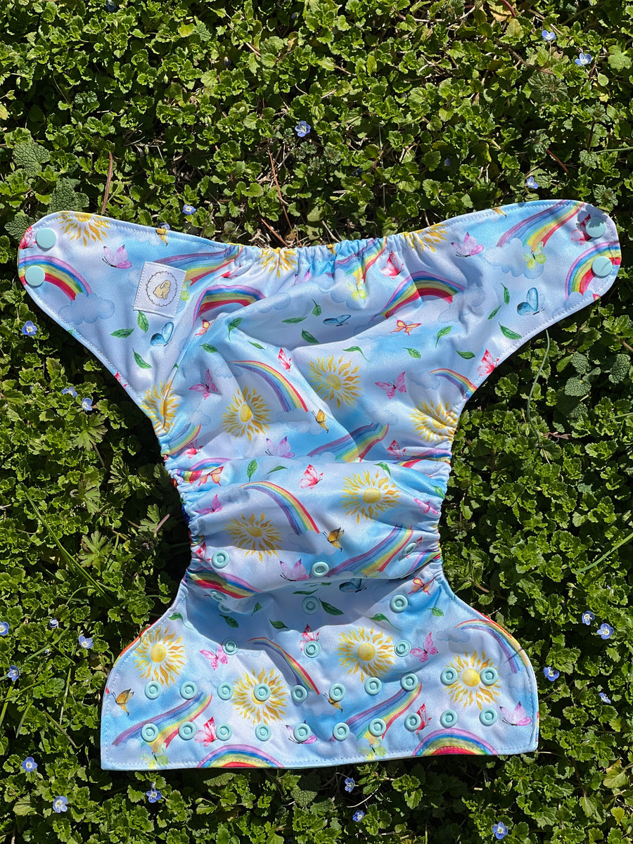 Little Bunny Tails - The BIGGER Bunny - Larger One Size Pocket Diaper